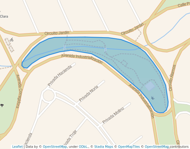 Parque Álamos in Santiago de Querétaro | Map and Routes