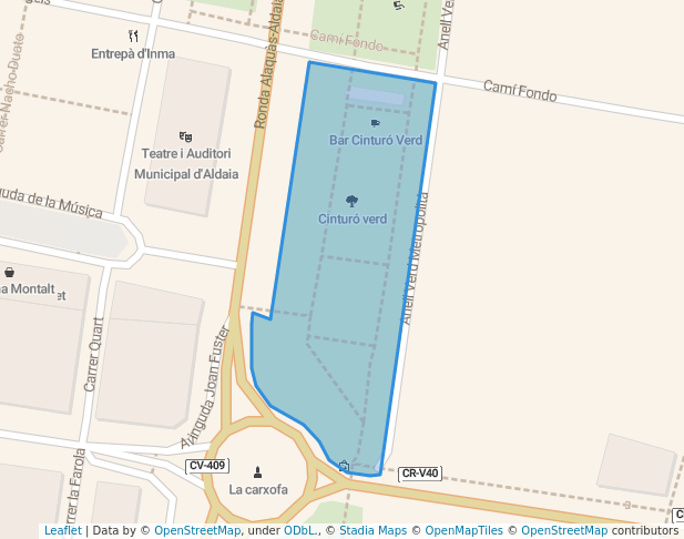 Cinturó verd in Aldaia | Map and Routes