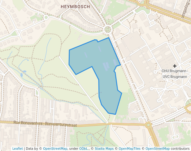 Heymbos in Jette | Map and Routes