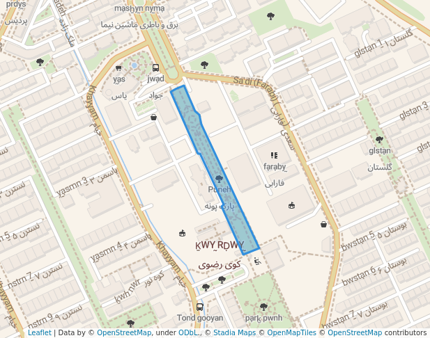 Puneh in Arak | Map and Routes