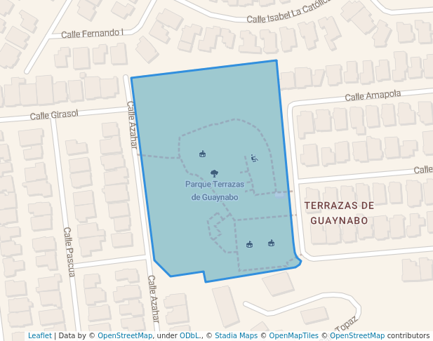 Parque Terrazas de Guaynabo in Guaynabo | Map and Routes