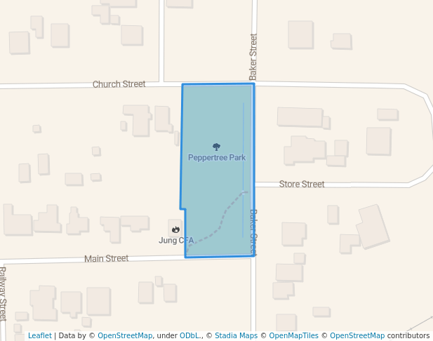 Peppertree Park in Jung | Map and Routes