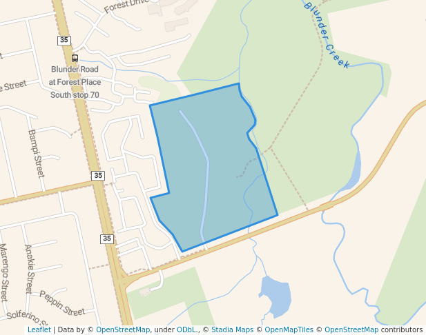 Old Oxley Treatment Works Park in Durack | Map and Routes