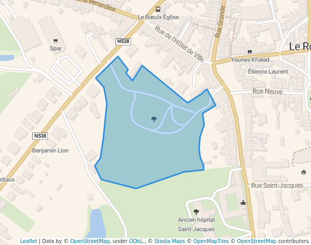 (Privé) in Le Rœulx | Map and Routes