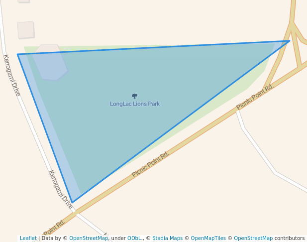 LongLac Lions Park in Longlac | Map and Routes