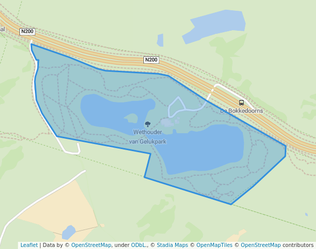Wethouder van Gelukpark in Overveen | Map and Routes