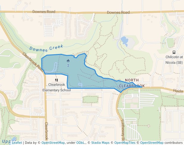 Clearbrook Park in Abbotsford | Map and Routes