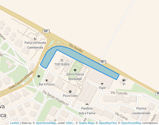 Parco Via Aurelia in Cerveteri | Map and Routes