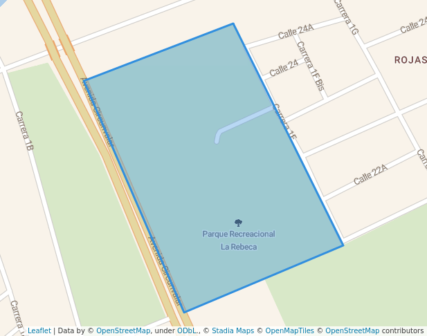 Parque Recreacional La Rebeca in Neiva | Map and Routes
