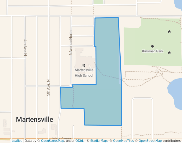 Chrome Dome in Martensville | Map and Routes