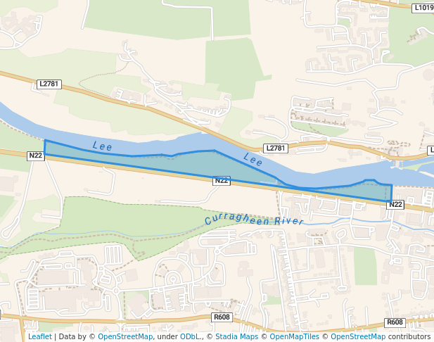 Lee Fields in Cork | Map and Routes