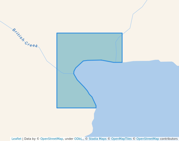 British Creek Recreation Site in Kyuquot | Map and Routes
