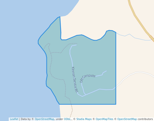 Kinman Creek Recreation Site in Alert Bay | Map and Routes