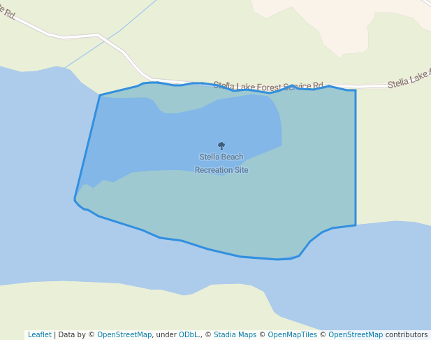 Stella Beach Recreation Site in Campbell River | Map and Routes