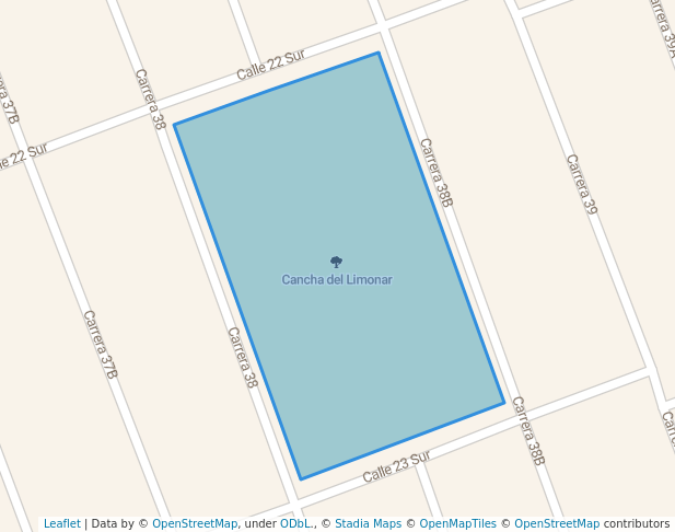 Cancha del Limonar in Neiva | Map and Routes