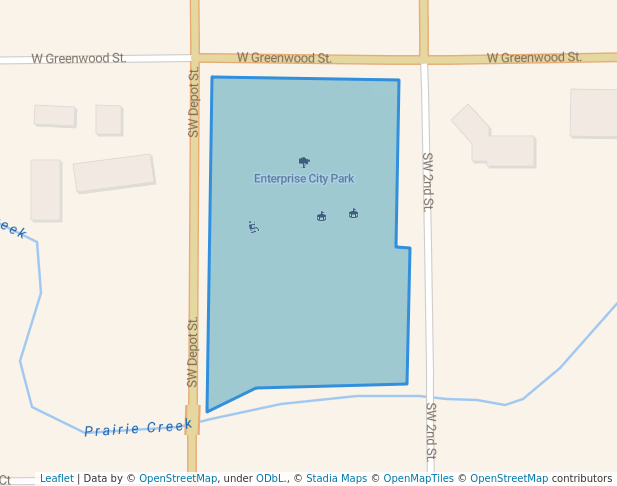 Enterprise City Park in Enterprise | Map and Routes