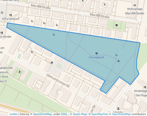 Domagkpark in München | Map and Routes