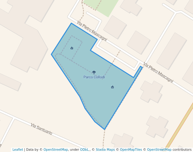 Parco Collodi in Stezzano | Map and Routes