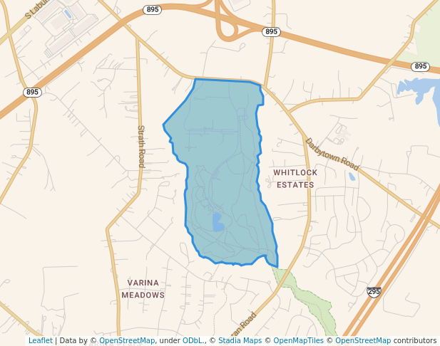 Dorey Park in Henrico | Map and Routes