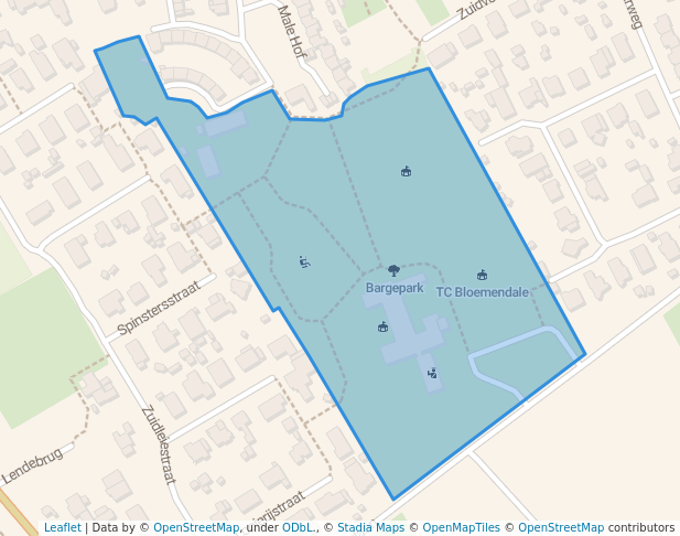 Bargepark in Beernem | Map and Routes