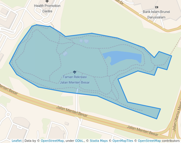 Jalan Menteri Besar Recreational Park in Bandar Seri Begawan | Map and ...