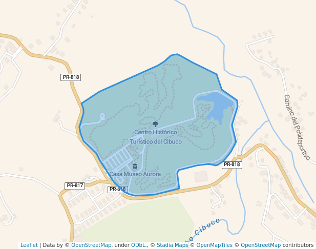Centro Histórico Turístico del Cibuco in Corozal | Map and Routes
