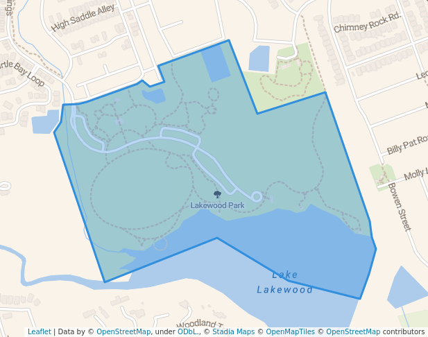 Lakewood Park in Leander | Map and Routes