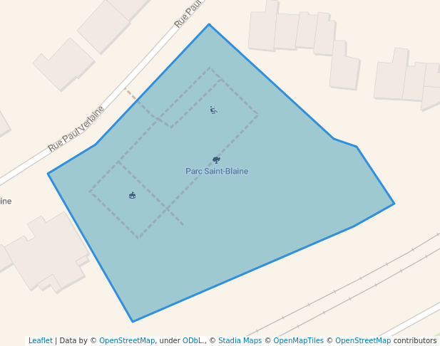 Parc Saint-Blaine in Ludres | Map and Routes