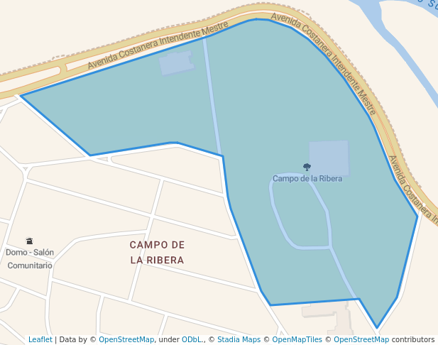Campo de la Ribera in ABB | Map and Routes