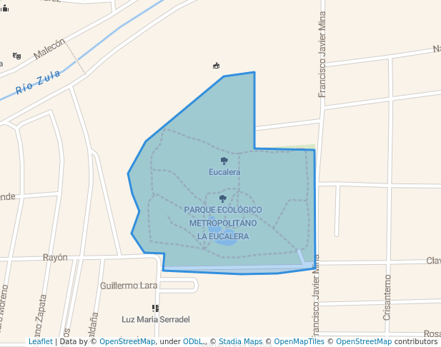 Eucalera in Ocotlán | Map and Routes