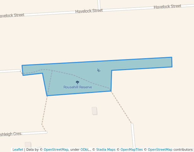 Rousehill Reserve in Renwick | Map and Routes