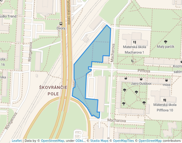 Mestský ovocný sad Petržalka - Dvory in Bratislava | Map and Routes