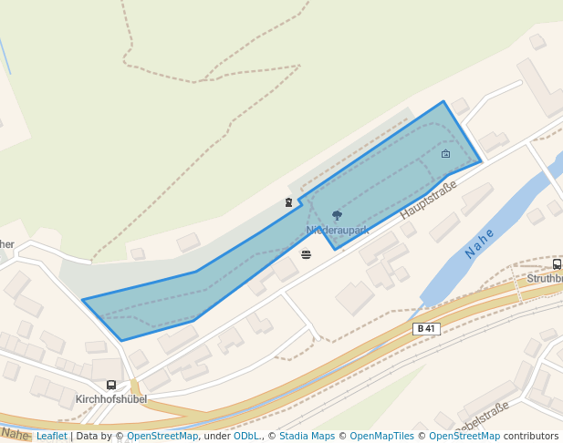 Niederaupark in Idar-Oberstein | Map and Routes