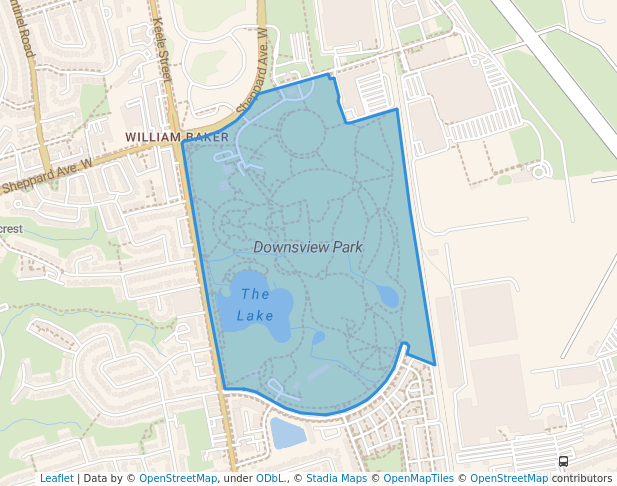Downsview Park in Toronto | Map and Routes