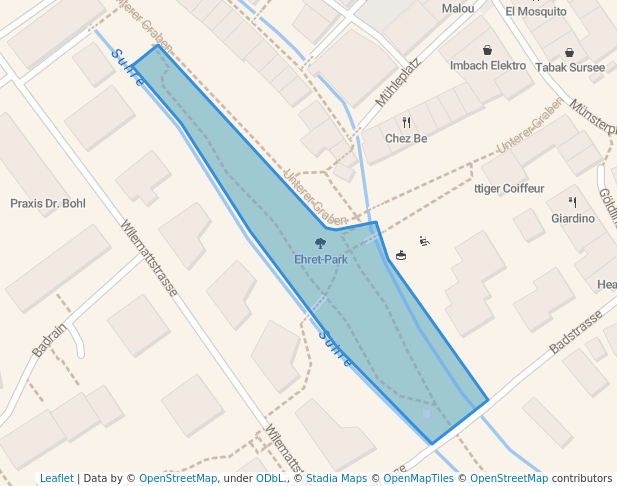 Ehret-Park in Sursee | Map and Routes