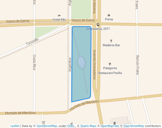 Parque José Saavedra in Calama | Map and Routes