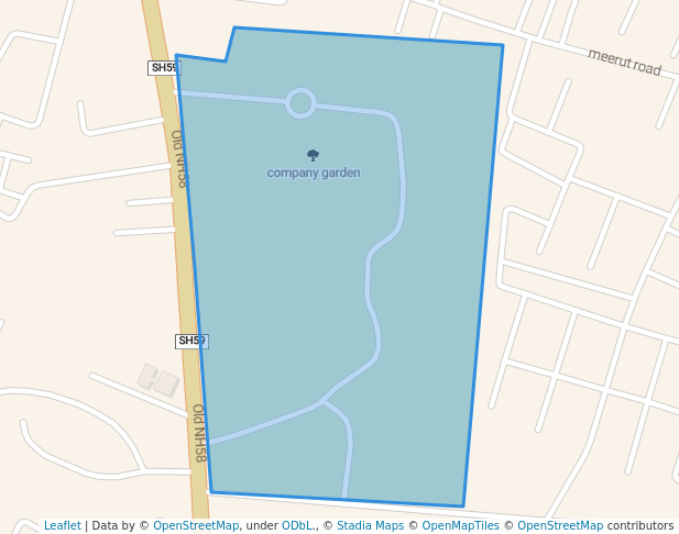 Company Bagh in Muzaffarnagar | Map and Routes