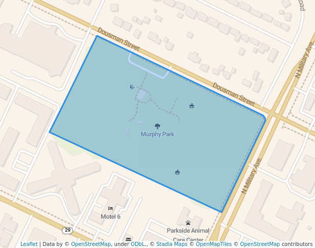 Murphy Park in Green Bay | Map and Routes