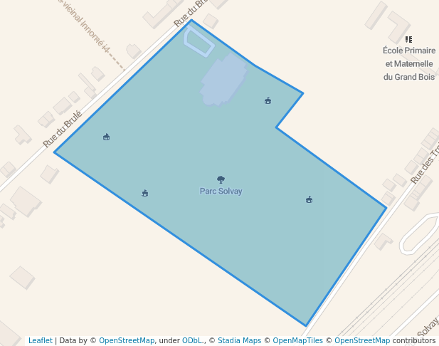 Parc Solvay in Jemeppe-sur-Sambre | Map and Routes