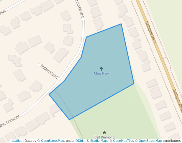 Metz Park in Ottawa | Map and Routes