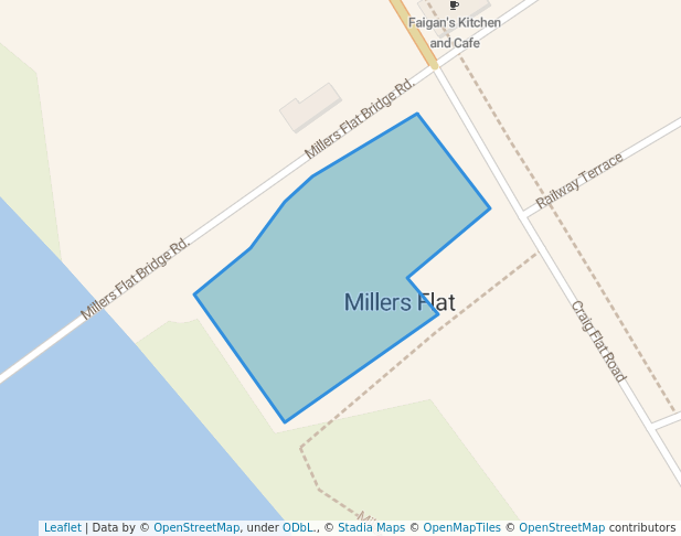 Millers Flat Lions Park in Millers Flat | Map and Routes