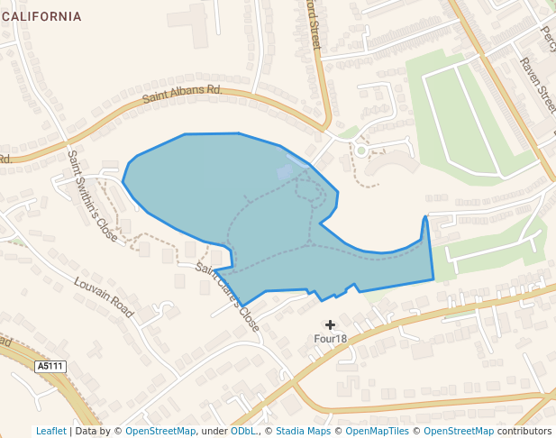Rykneld Rec in Derby | Map and Routes