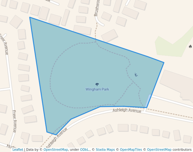 Wingham Park in Frankston | Map and Routes