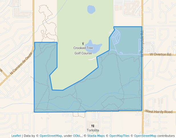 Arthur Pack Regional Park in Tucson | Map and Routes