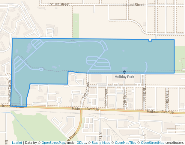 Holiday Park in West Des Moines | Map and Routes