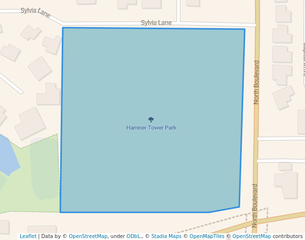 Hamner Tower Park in Tampa | Map and Routes