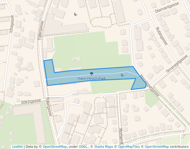 Hans-Hirsch-Park in Wien | Map and Routes