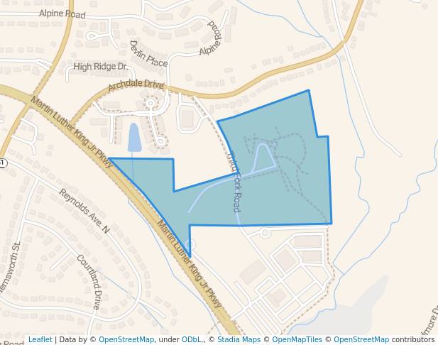 Southern Boundaries Park in Durham | Map and Routes