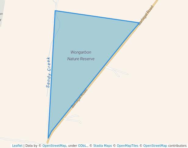 Wongarbon Nature Reserve in Wongarbon | Map and Routes