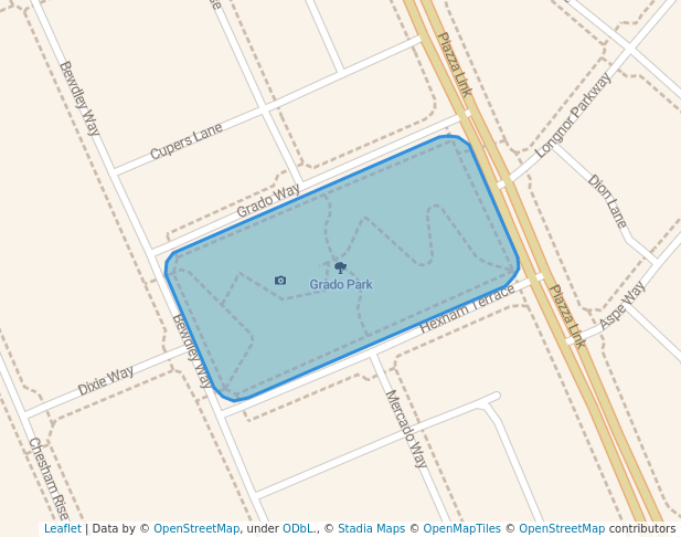 Grado Park in Alkimos | Map and Routes